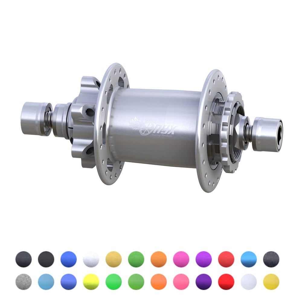 ONYX PRO DISC 110/10MM REAR HUB CUSTOM Hubshell Color Black Anodized ...