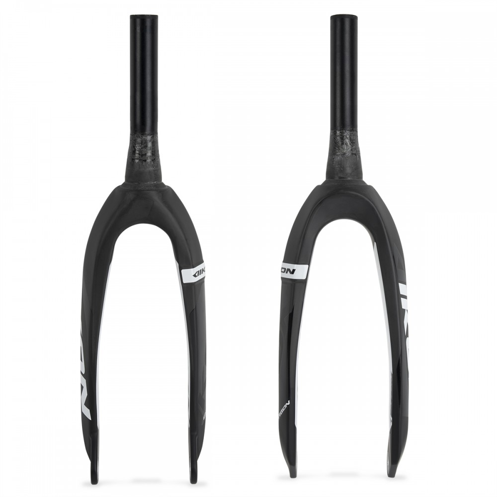IKON PRO 20" 20MM TAPERED CARBON FORK Color Black / White