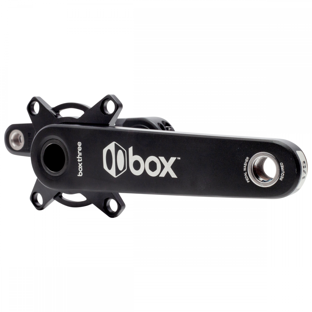 BOX THREE CRANKSET Color Black Crank length 177.5mm