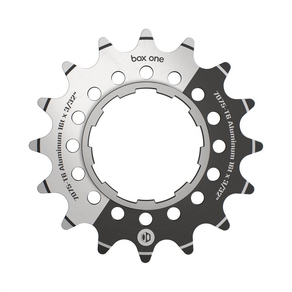 BOX ONE SINGLE SPEED ALLOY COGS Color Black / Grey Number of Teeth 13 ...