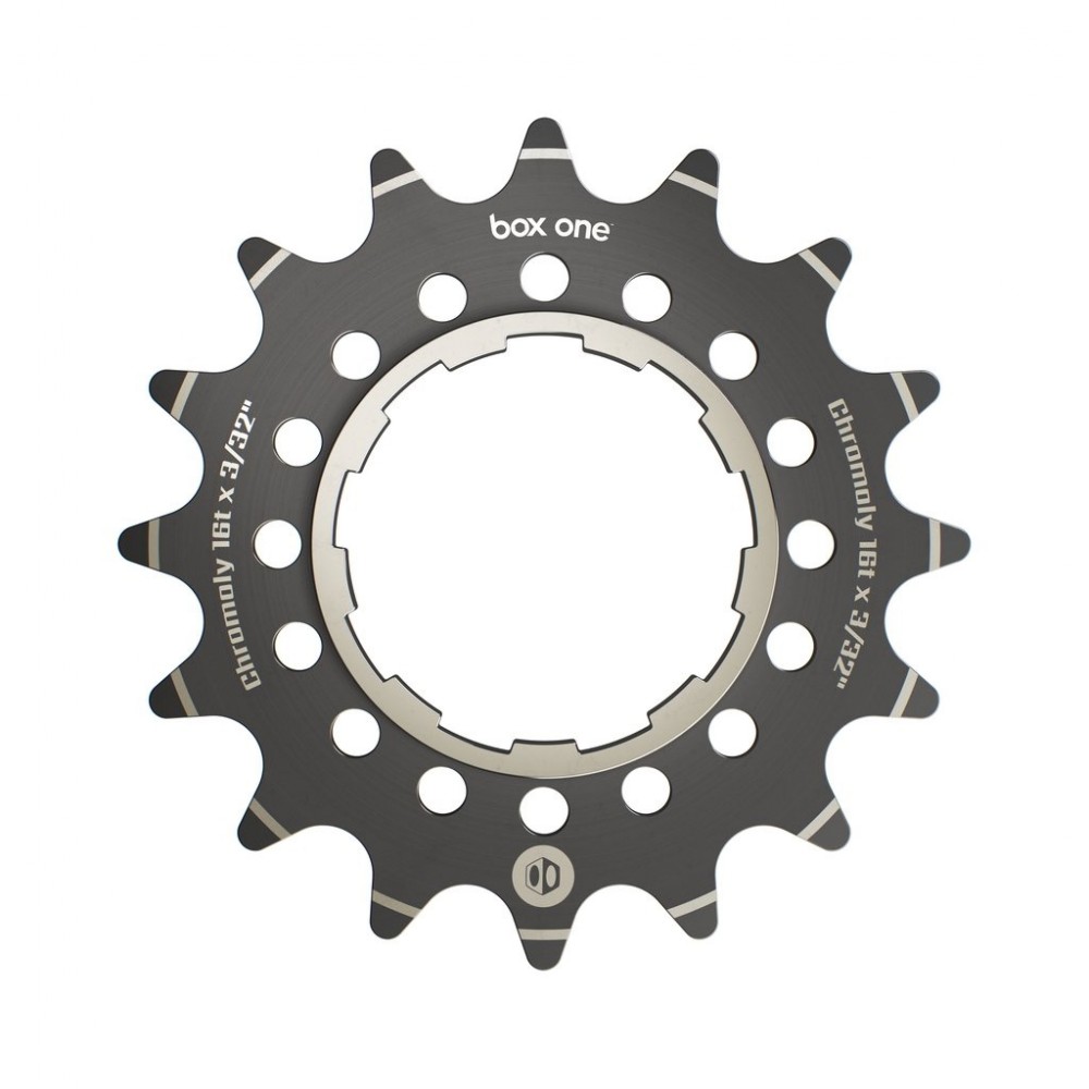 BOX ONE SINGLE SPEED CHROMO COGS Color Black Number of Teeth 13 ...