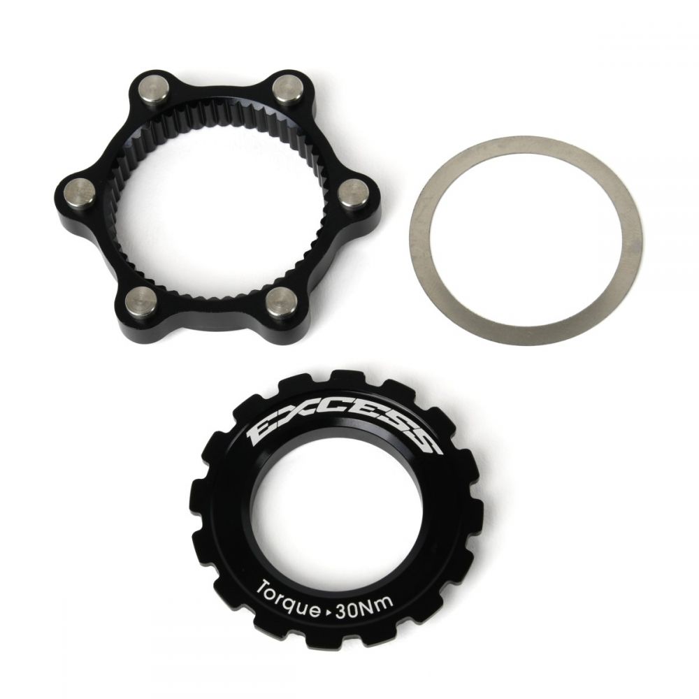 EXCESS CENTER LOCK ISO ADAPTER Color Black