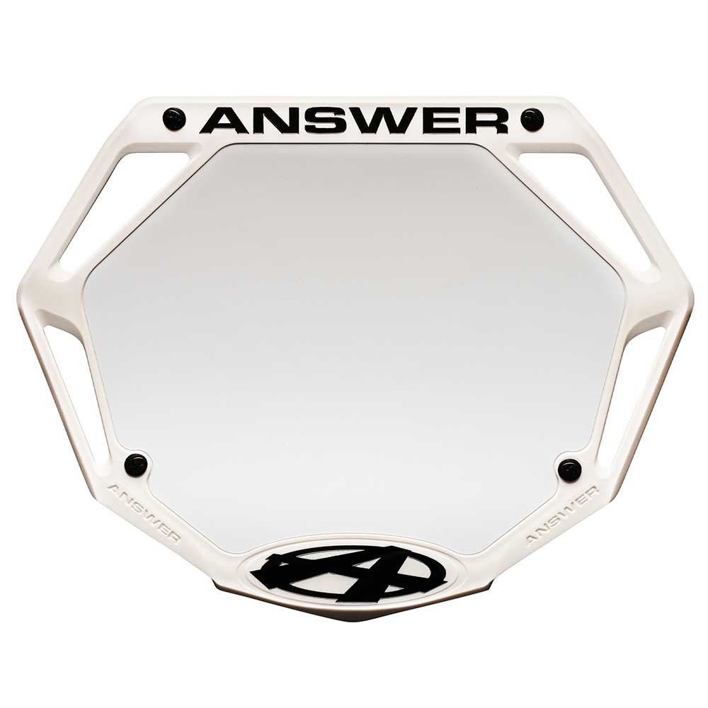 ANSWER BMX 3D NUMBER PLATE - PRO - BRG STORE BMX Racing Group