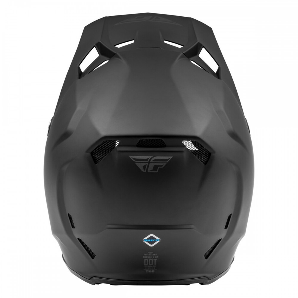 FLY RACING FORMULA CC SOLID HELMET Size YOUTH L Color Matt Black